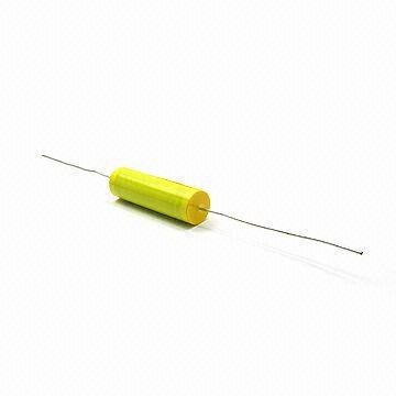 Capacitor Wound with Polypropylene Film Dielectric and Epoxy Resin End ...