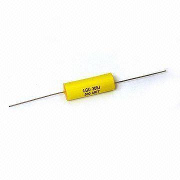 Buy Wholesale Taiwan Axial Lead Film Capacitor In Tubular Type With ...