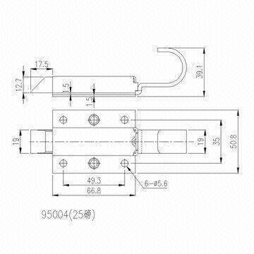 China Heavy-duty Finger Hook Pulls/Point Slam Latch, Used for Manual ...