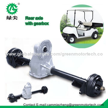 Buy Wholesale China Electric Golf Cart Drive Axle With Gearbox ...