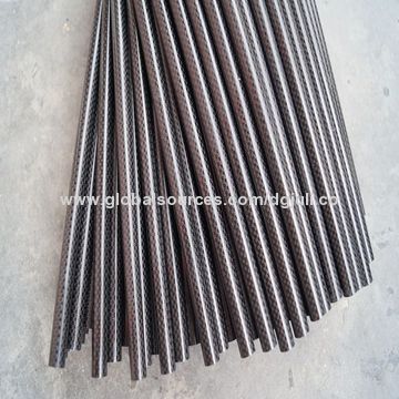 ChinaLightweight Pultruded Carbon Fiber Bars with Widely Use on Global ...