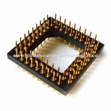China 2.54*2.54mm Machined PGA Pin Grid Array Connector IC Socket, OEM ...