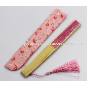 ChinaSilk bamboo hand fans on Global Sources