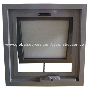 Window, Double Glazing, Silicone Butt Joint, Corner Style, With Awning ...