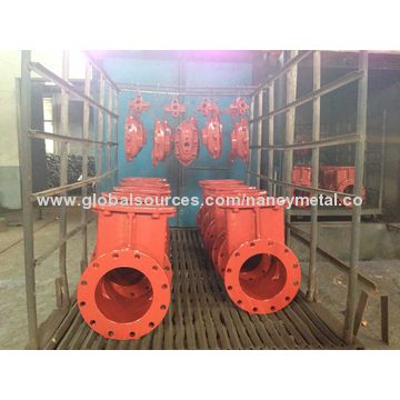 China AWWA Resilient Seated Gate Valves, NRS/OS and Y Flanged Ends 200 ...