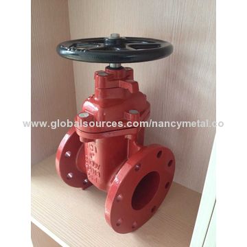 China AWWA Resilient Seated Gate Valves, NRS/OS and Y Flanged Ends 200 ...