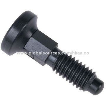 China Spring plunger, stainless steel, with knurling head, CNC ...
