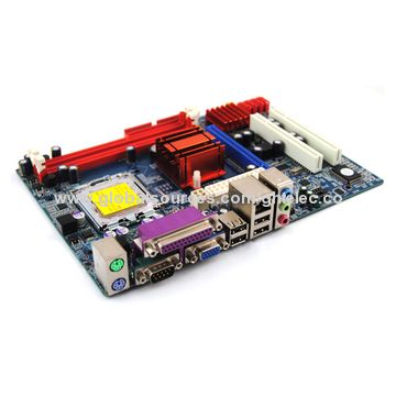 China intel motherboard 755 socket for desktop,g41 chipset,SATA IDE ...