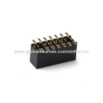 China1.27mm Female Headers, female header long pins, H=4.3mm with 1.0A ...