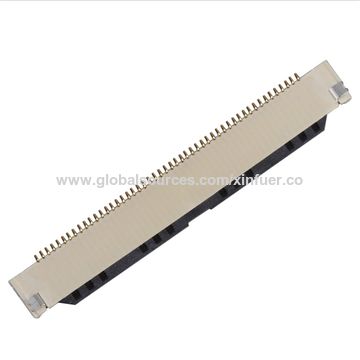 China 0.5mm Pitch FPC Connector with Front Flip SMT Type, 1.2mm Height ...