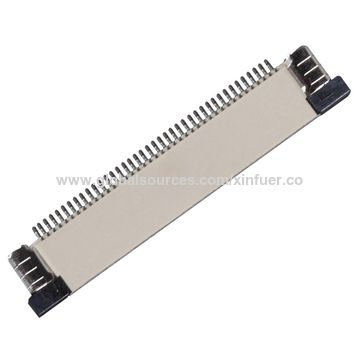 China 0.5mm Pitch FPC Connector, Drawer Type SMT, Upside& Top Panel on ...