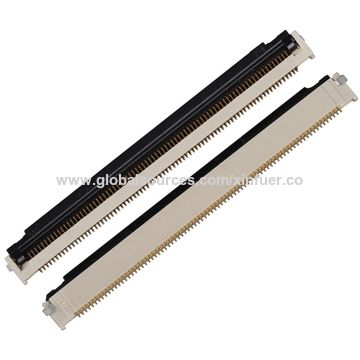 China 0.5mm pitch FPC connector, H=2.5mm, Flip Type on Global Sources ...