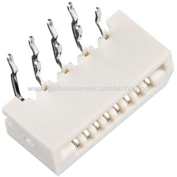 China 1.0mm DIP FPC connector, 3.4mm height, Right angle Type on Global ...