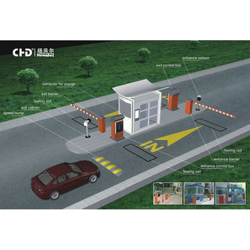 China Smart Car Parking System, RFID Card Barcode Ticket Entrance ...