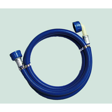 China Washing machine water inlet pipe,5/8' size,3/4" thread couplings ...