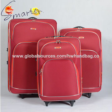 Buy Wholesale China 3pcs Factory Price Polyester Suitcase Luggage ...