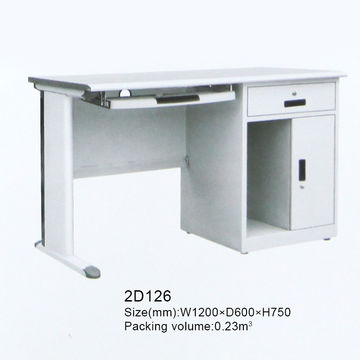 ChinaEasy Assembled Stainless Steel Computer Desk on Global Sources
