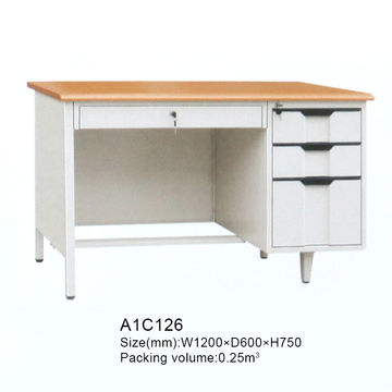 ChinaEasy Assembled Stainless Steel Computer Desk on Global Sources