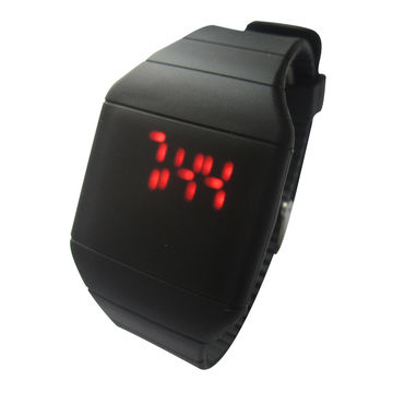 Hong Kong SAR Plastic Digital LED Watch with Touch Screen Movement on ...