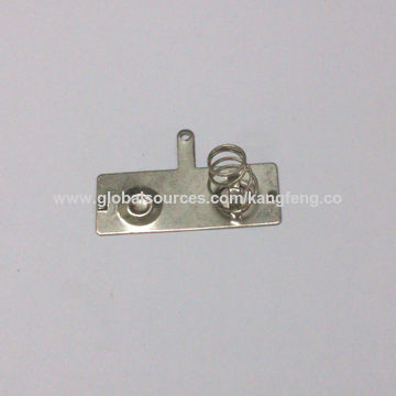 China Battery Clip/Stamped Part, Made of Stainless Steel with Nickel ...