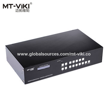 China 8-in-8 Out 8x8 VGA Matrix Switch, Supports IR/RS232/Pushbutton ...