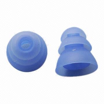 China 3-flange silicone ear tips for Sony Sennheiser Plantronics etc on ...