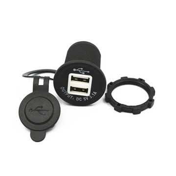 Buy Wholesale China Double Usb Panel Mount Accessory Charger Socket ...