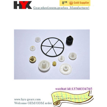 China Precision Plastic Spur Gear, Made of POM Material on Global ...