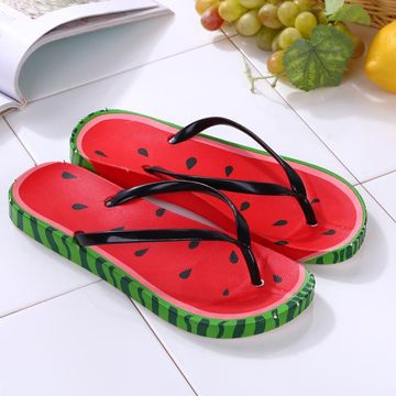 China Flip flops in fruit watermoon shape on Global Sources