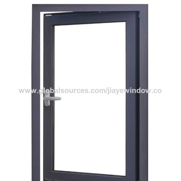 China Latest designs double panels swing outside casement window on ...