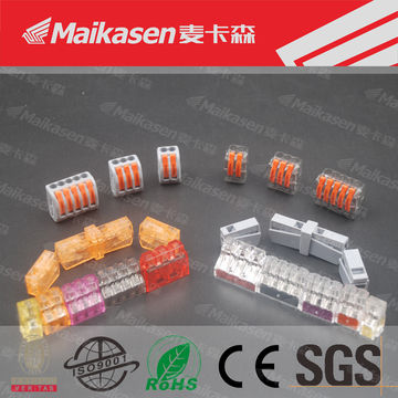 China 5 Pins 400V compact splicing quick connector, made of PA66 on ...