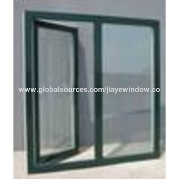 China Aluminium fixed window Corner butt joint glass window on Global ...