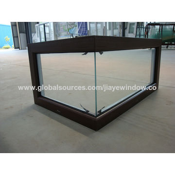 China Aluminium fixed window Corner butt joint glass window on Global ...