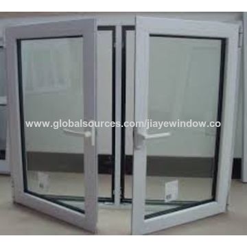 China Aluminium Vertical Casement Window Design Double Glazing Aluminum ...