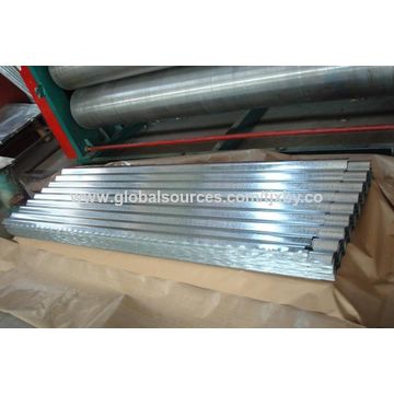 ChinaGalvanized corrugated plate, SGCC, SGCH, SGHC, for construction ...