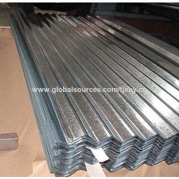 ChinaGalvanized corrugated plate, SGCC, SGCH, SGHC, for construction ...