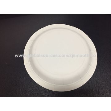 China Disposable custom design deep paper plate on Global Sources