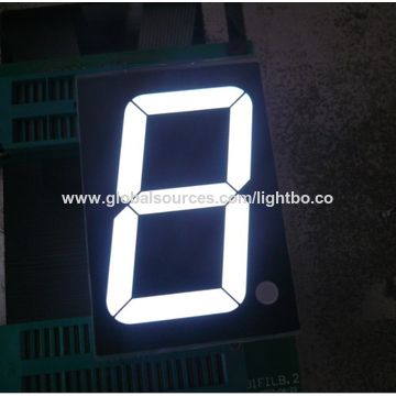 Buy Wholesale China Single Digit Ultra Bright Red 2.3 Inch 7 Segment ...