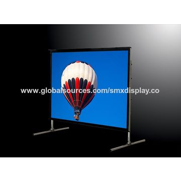 China 300 Inch Fast Folding Projector Screen 16:9/4:3 Format for ...