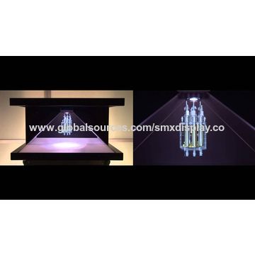 China Hologram Display Showcase with 3-sided Holographic Display ...
