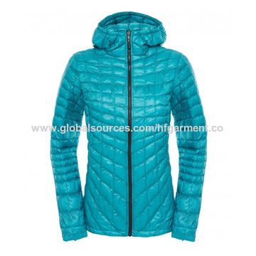 China Ladies' foldable shiny down jacket winter parka ultra light super ...
