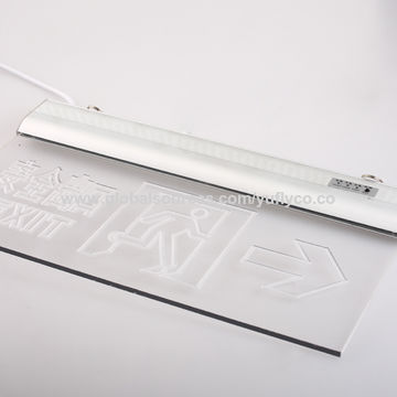 China Emergency exit light,IP65 20pcs SMD 2835 LED fire safety exit ...