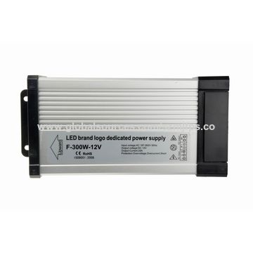 China Switching Power Supply, 12V/25A/300W, Outdoor Installation, Rainproof, Waterproof Rating ...