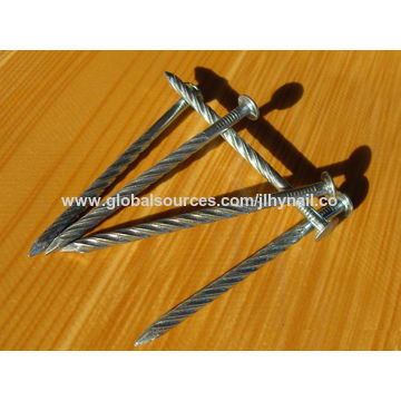 China Twist/screw shank pallet nail, stainless steel,spiral shank nail ...