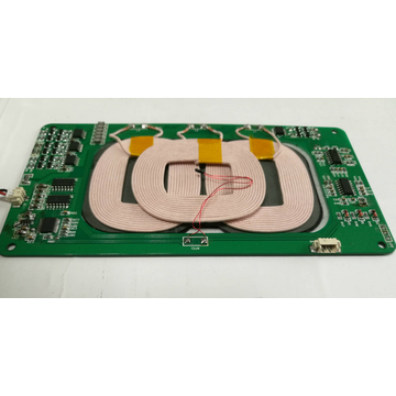 China 3-coil Qi wireless charger transmitter module for bag/wallet on ...