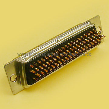 Taiwan 104-pin D-sub Male Connector with Machined Pins, Solder Type on ...