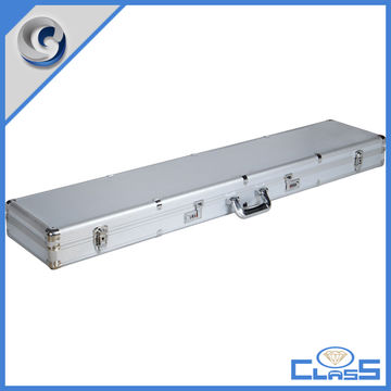China Long aluminum gun case for rifle custom/egg sponge/safety digital ...