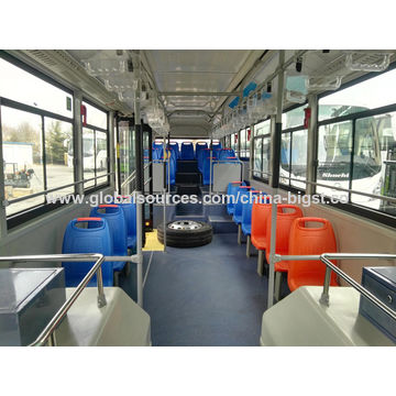 ChinaLow floor city bus, 12m, one step, automatic transmission, ZF ...