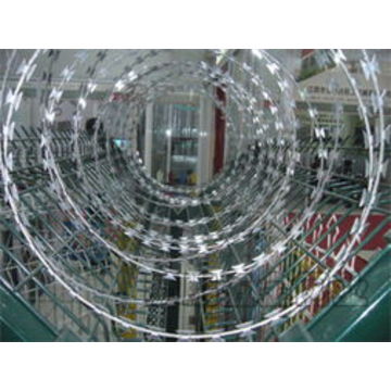 China Stainless steel CBT-65 razor wire on Global Sources