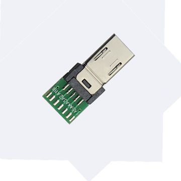 China Micro 15pin connector, soldering type with PCB for 15pin cables ...